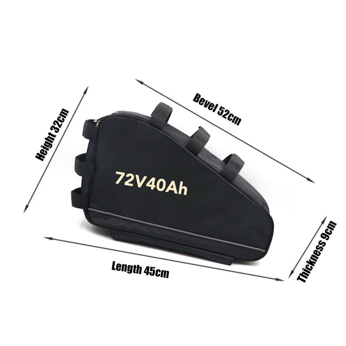 3000W-8000W Triangle eBike Battery 72V 40ah – TRB Battery